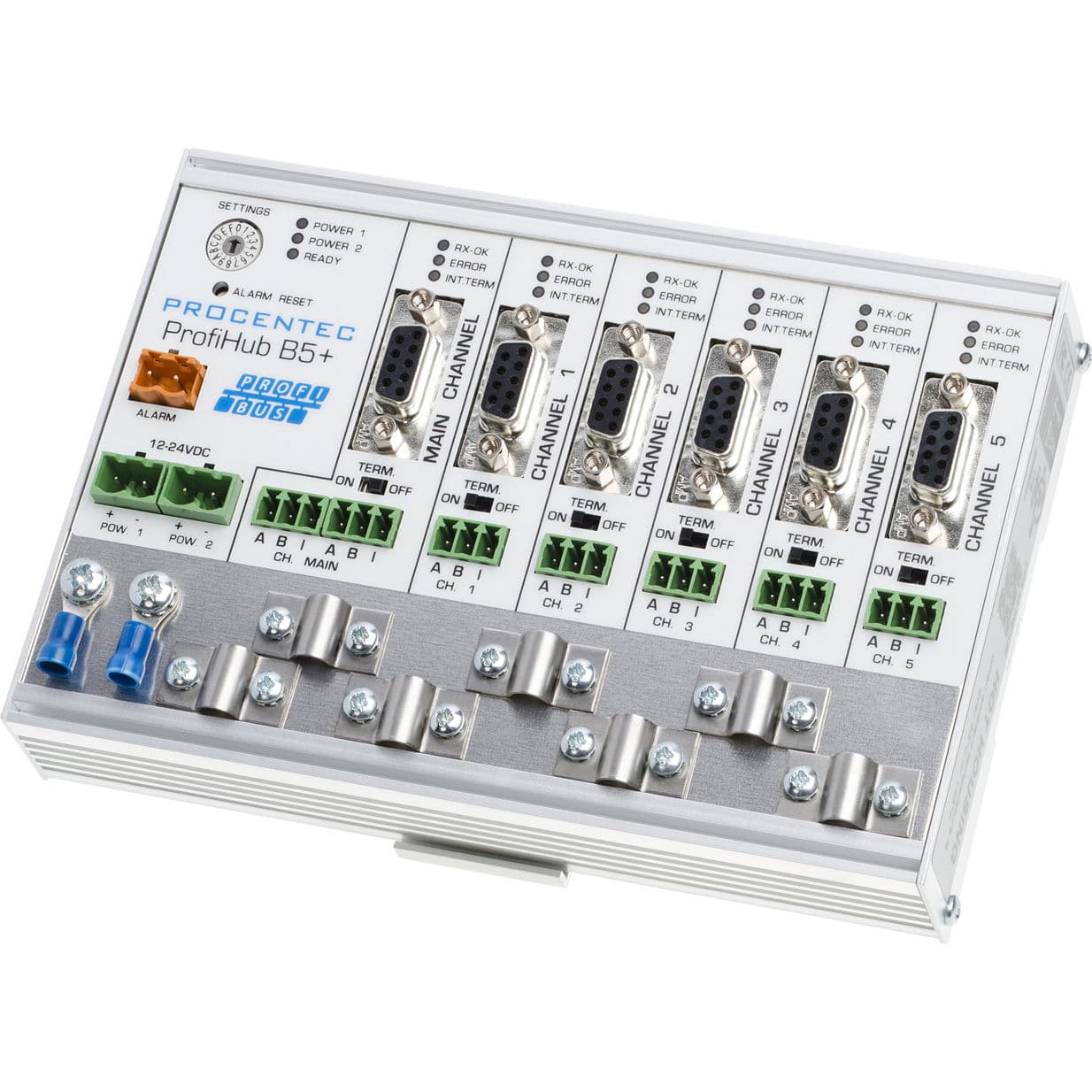 Repetidor de comunicação - 17020R - PROCENTEC - de redes / PROFIBUS ...