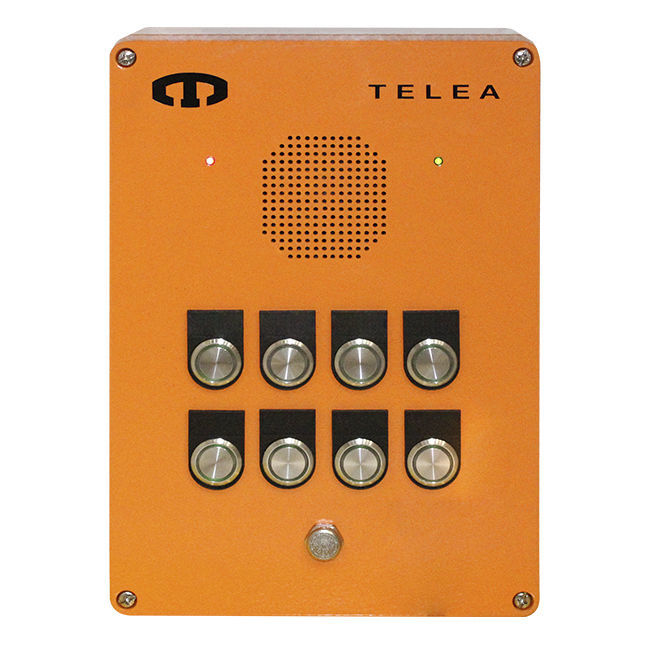 Interfone VoIP - IF-NX-08EP03D - TELEA TECNOVISION SRL - de áudio ...