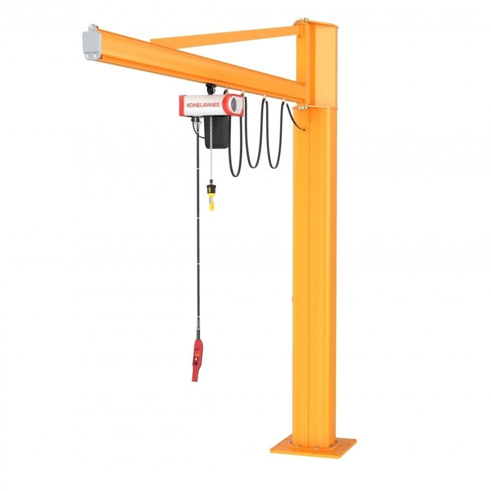 Guindaste de coluna - Konecranes - de parede / 270° / 300°