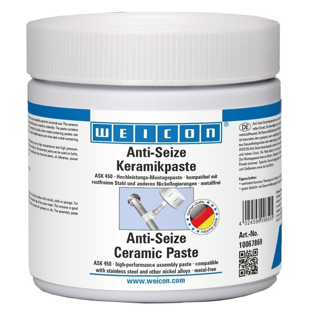 Pasta antigripante - 10067869 - WEICON - de montagem / sintética / cerâmica