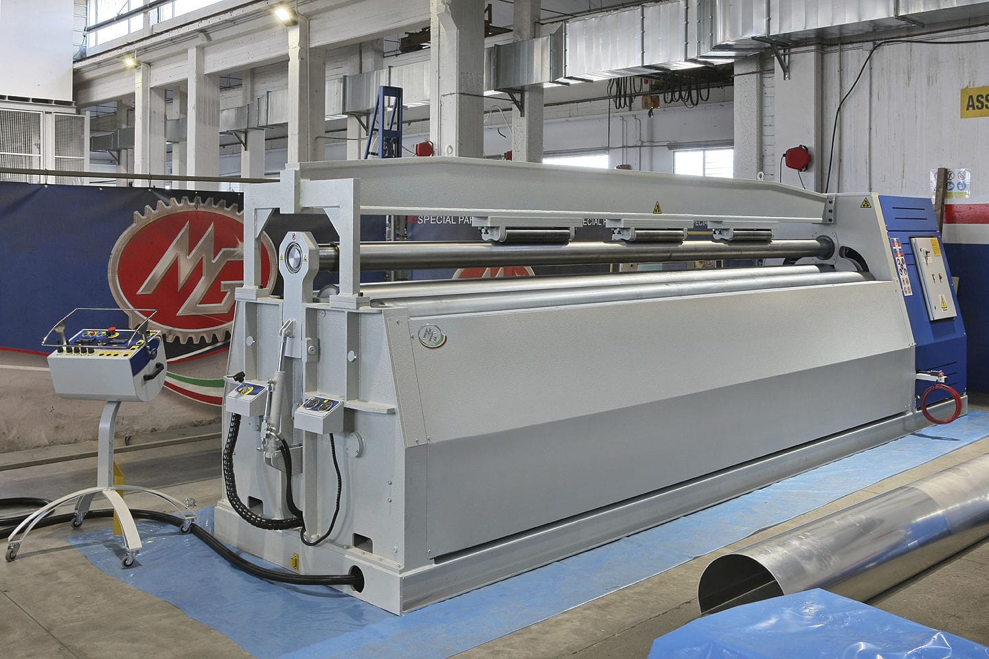 Calandra de 4 rolos - M5006B/S - MG S.R.L. - hidráulica / CNC / de alta precisão