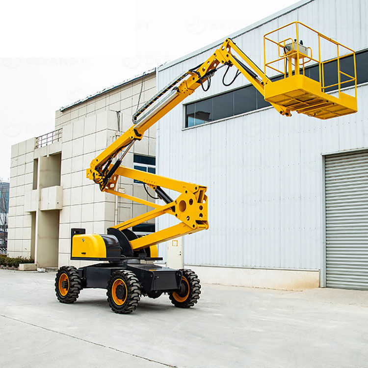 Plataforma elevatória articulada com rodas - BEFANBY - a diesel / para ...
