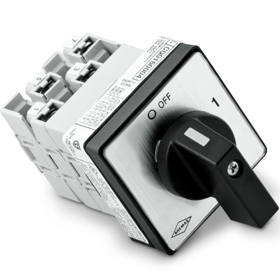 Interruptor de cames - CQ0160008RV4 - BREMAS BETTER SWITCHES - 5 polos ...