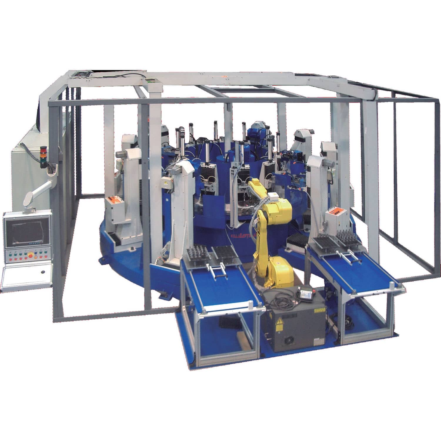 Máquina de acabamento de rebarbagem - RDHI-10-2000/8UT-CNC+1VR ...