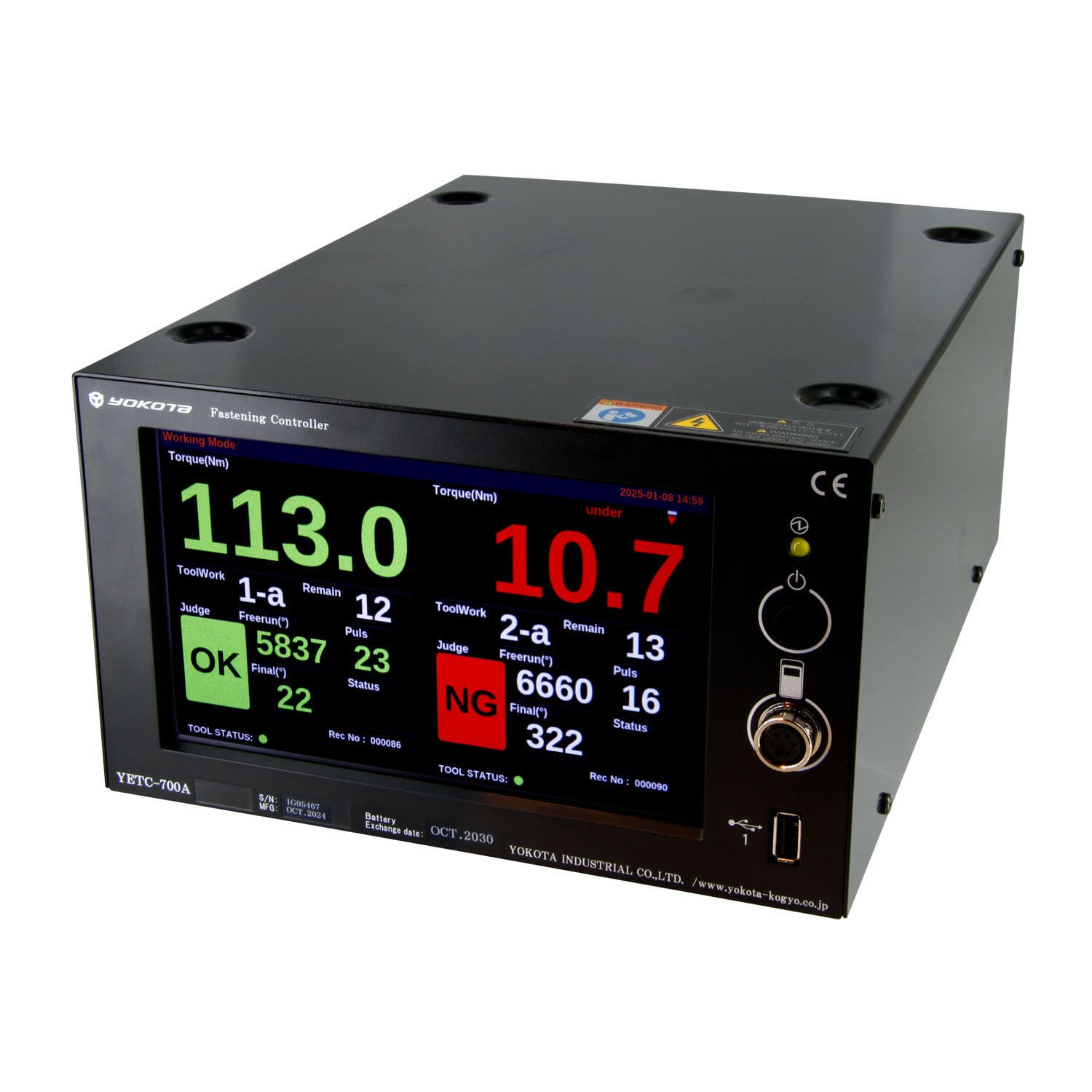 Controlador de torque ajustável - YETC-700A - Rami Yokota B.V.