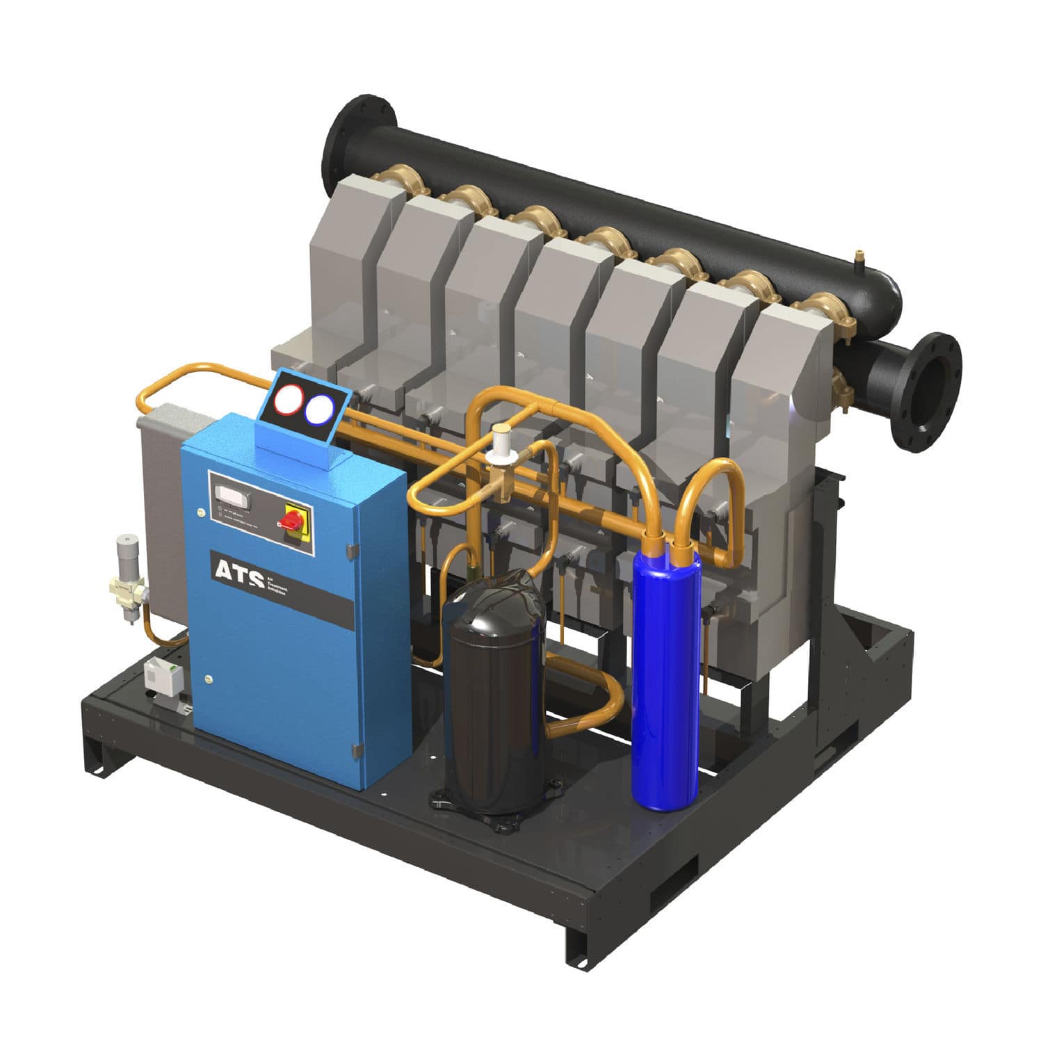 Secador de ar comprimido por refrigeração - DGO WATER gold series - ATS ...