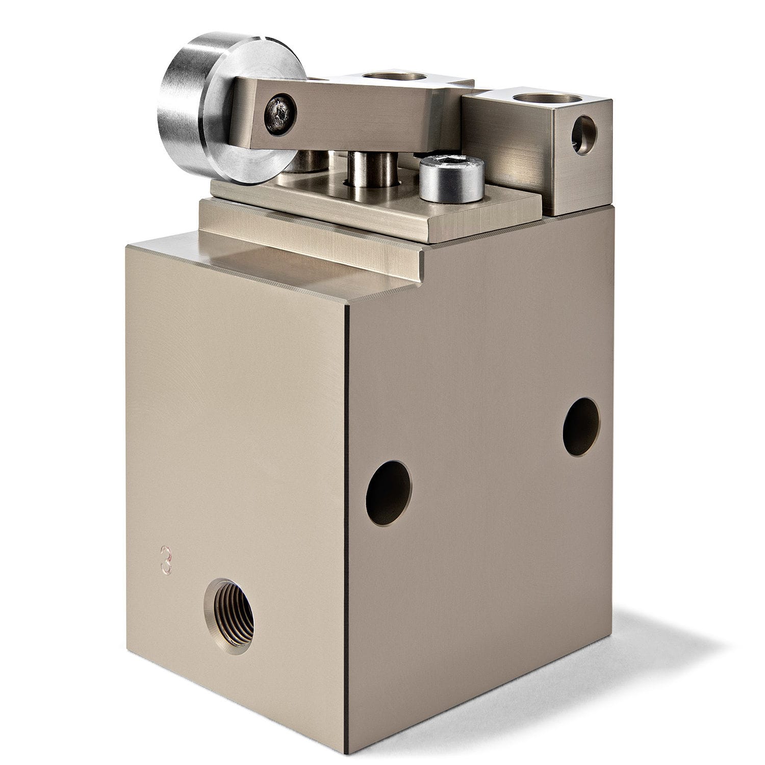 Válvula direcional pneumática de rolo - 2867 - Eugen Seitz - 3/2 vias ...