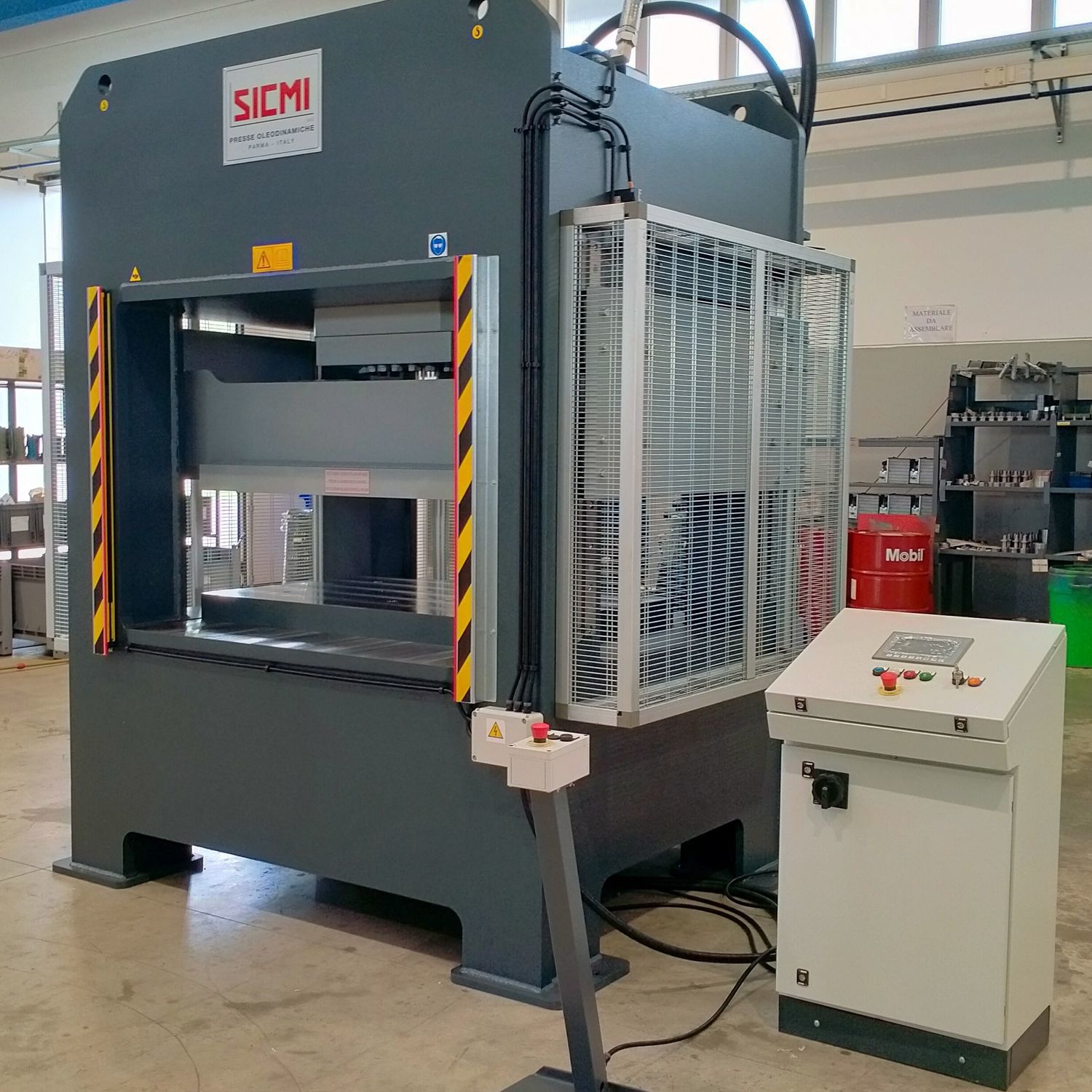 Prensa hidráulica - MQM - SICMI SRL - de forjamento / de embutimento / para montagem