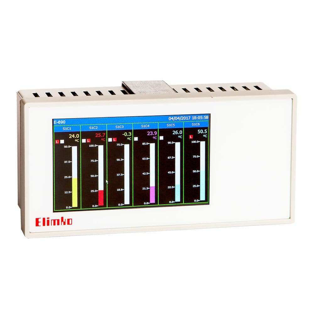 Registrador de dados de temperatura - E-690 series - Elimko Elektronik ...