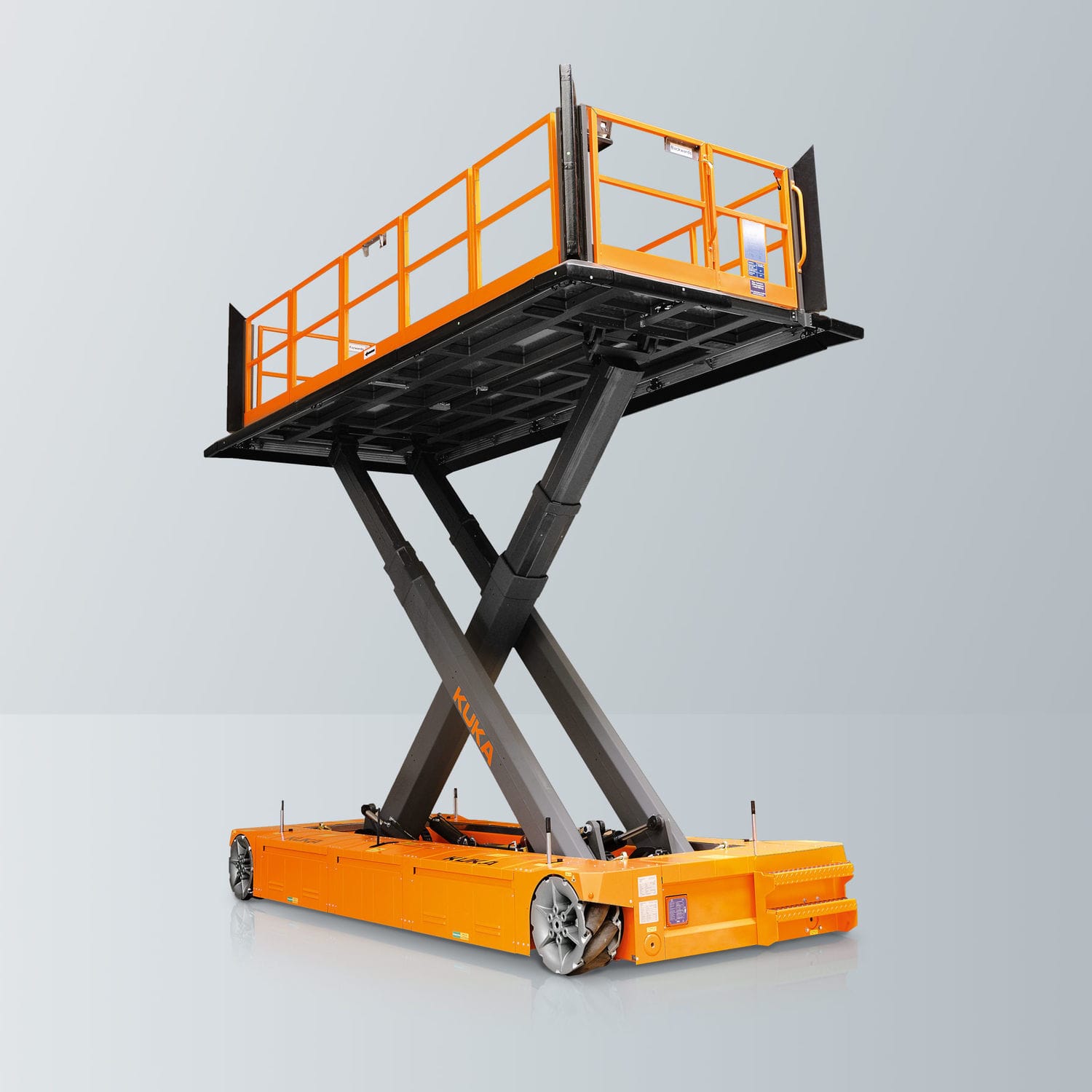 Plataforma elevatória tipo tesoura móvel - Triple Lift - KUKA AG ...