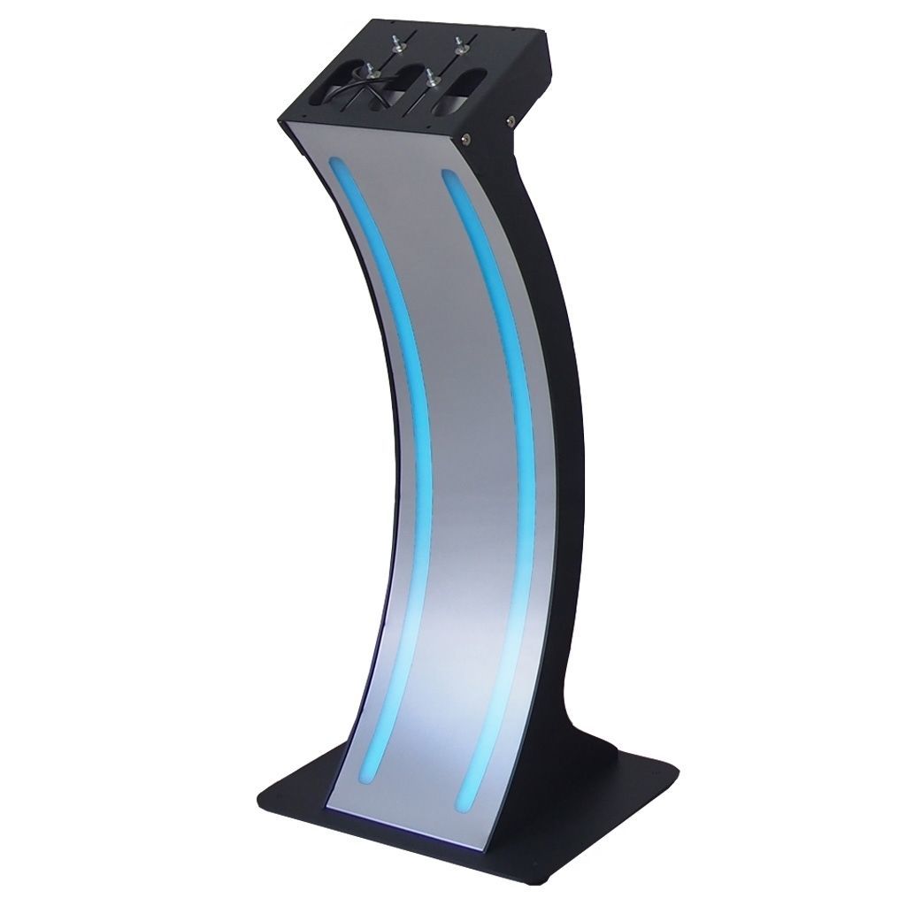 Suporte de piso para monitor - EASY-PC-STAND-22-LED - WES Systeme ...