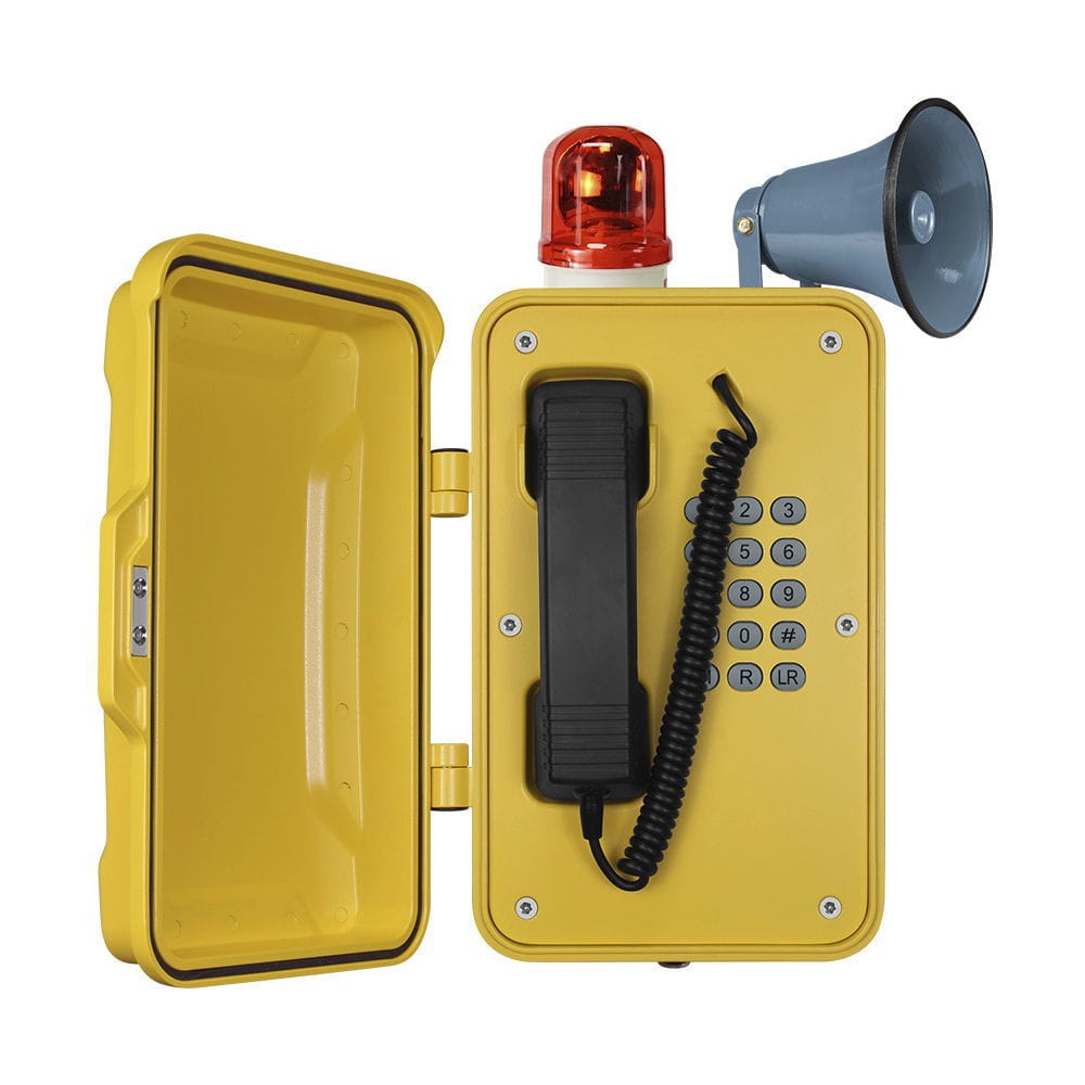 Telefone analógico - JR101-FK-HB - J&R Technology Ltd - VoIP / IP66 / IP67