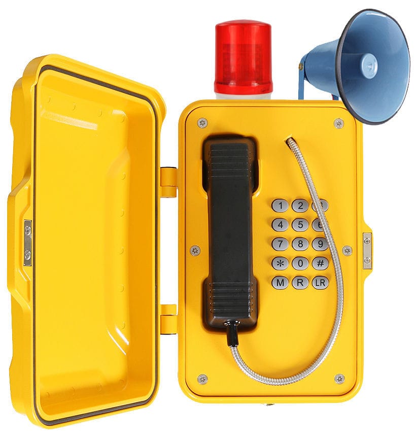 Telefone analógico - JR101-FK-HB - J&R Technology Ltd - IP66 / IP65 / IP67