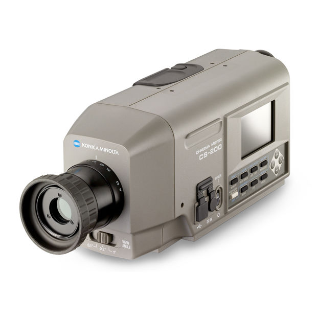 Medidor de luminância/colorímetro digital - CS-200 - Konica Minolta - compacto / USB