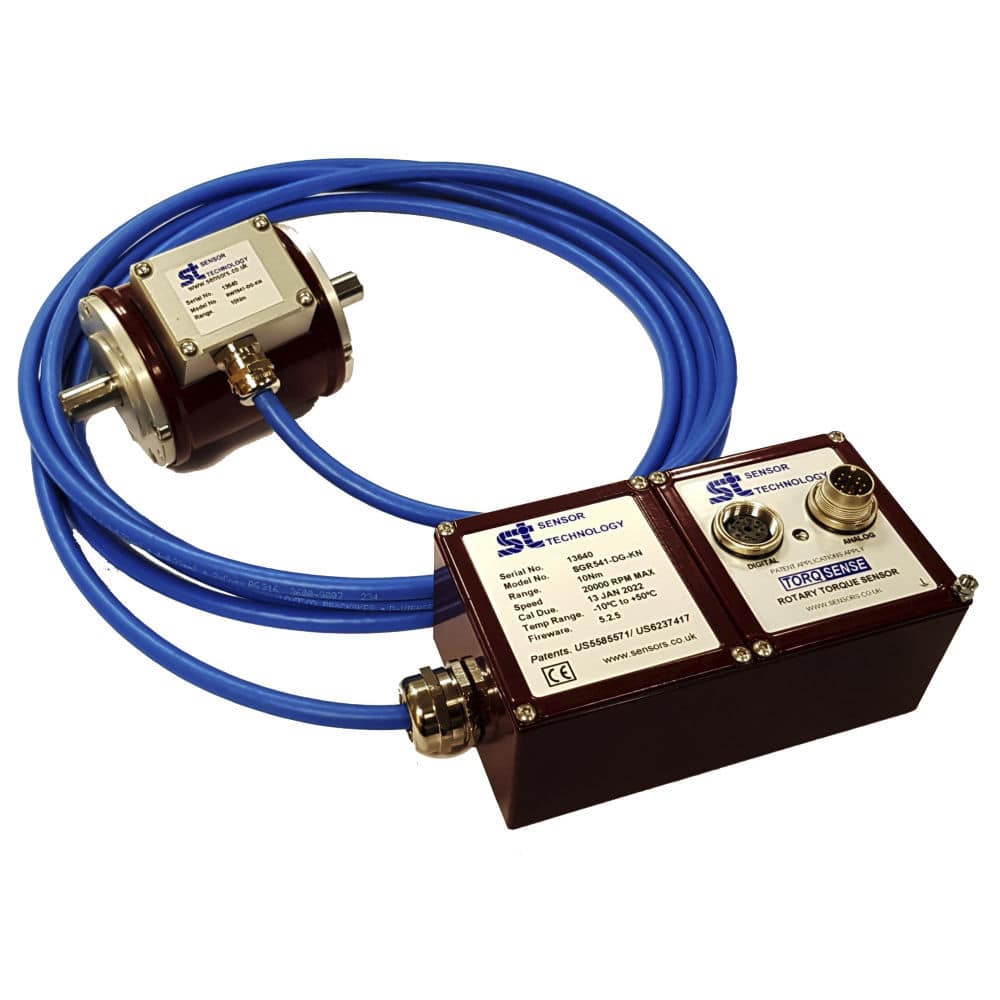 Transdutor de torque rotativo - SGR531 - Sensor Technology Ltd - de ...