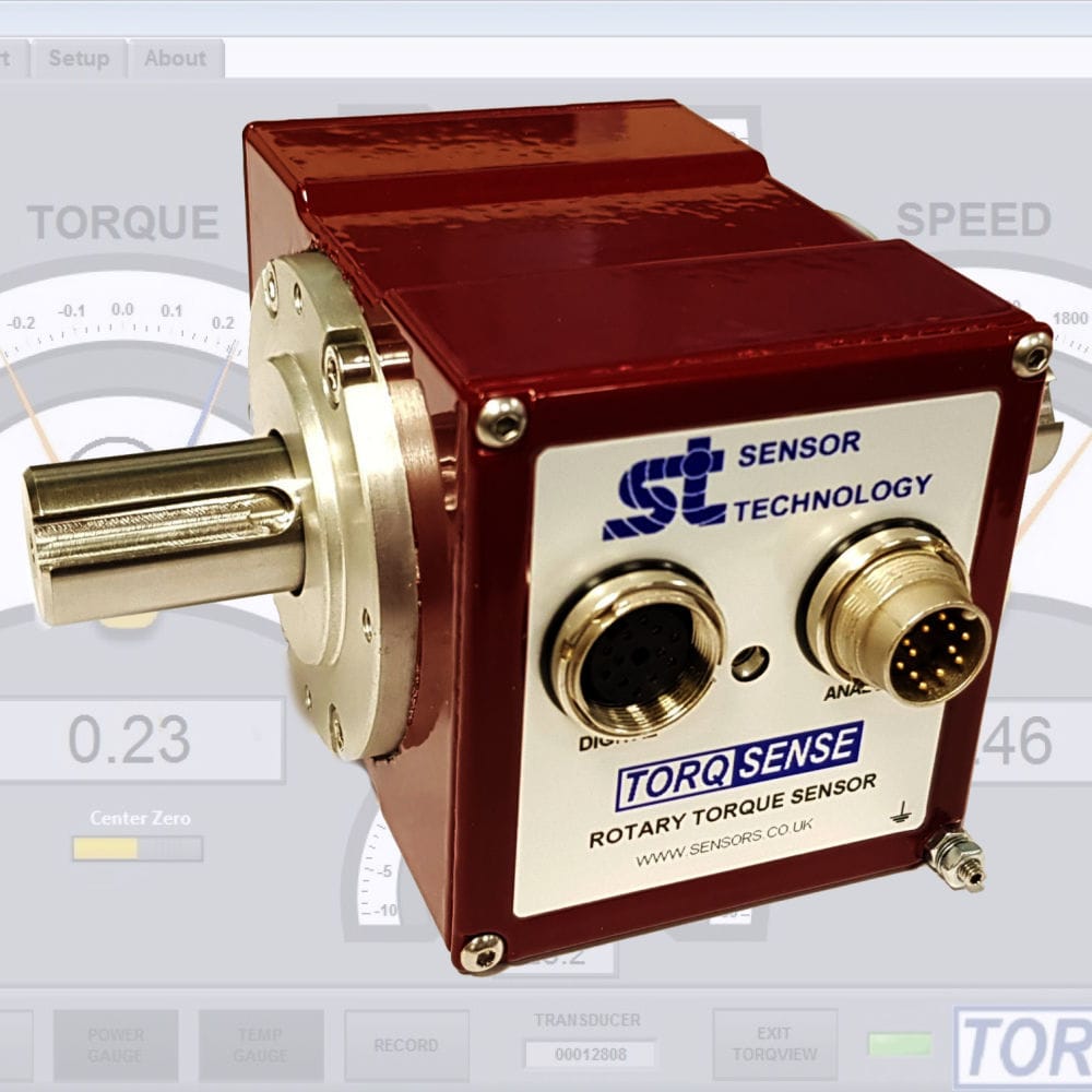 Transdutor de torque rotativo - SGR521 - Sensor Technology Ltd - RS-232 ...