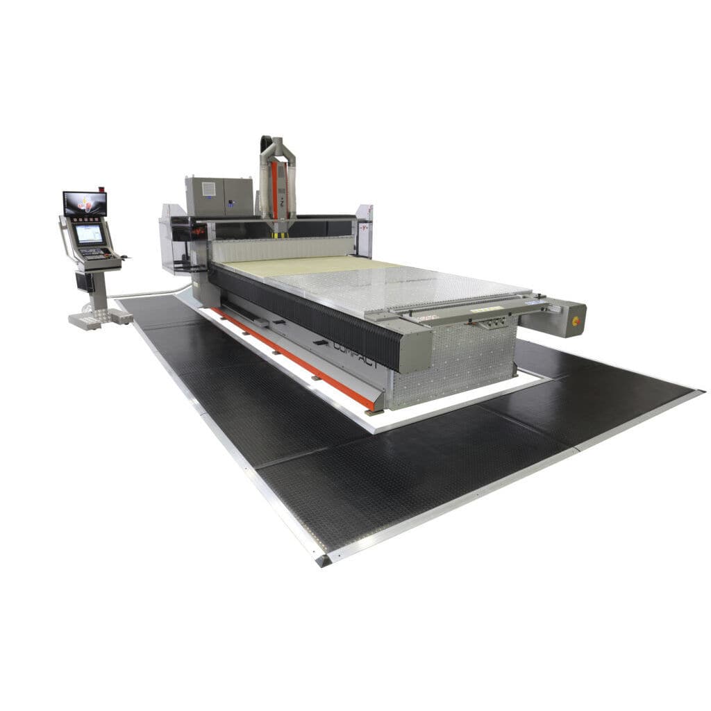 Centro de usinagem CNC de 3 eixos - Protek Srl - vertical / tipo pórtico / para alumínio