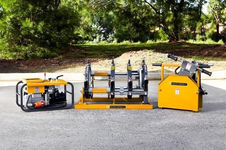 Máquina de soldagem orbital de topo - Worldpoly 315 LF - Worldpoly Pty Ltd - manual / hidráulica