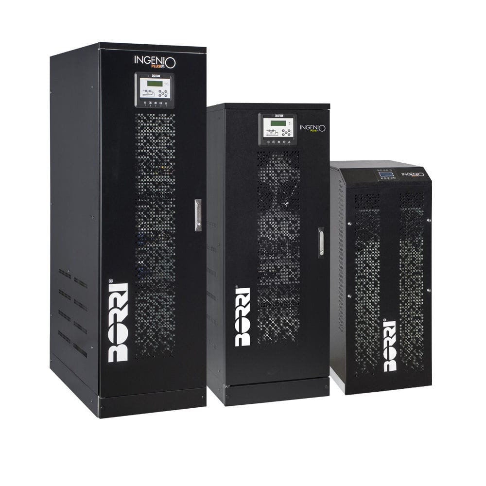 UPS trifásica - INGENIO PLUS - Borri Spa - compacta / industrial / para ...