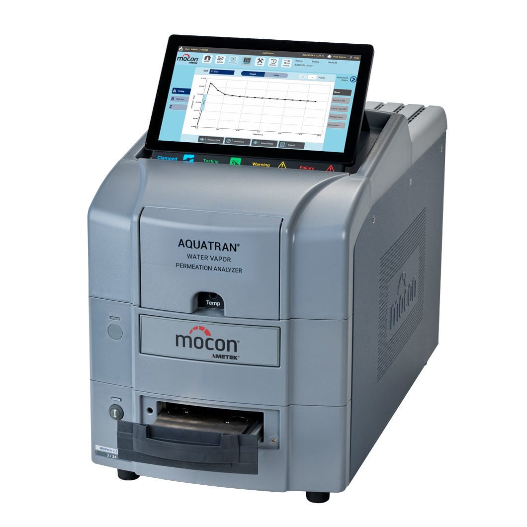 Analisador de taxa de transmissão de vapor de água - AQUATRAN-W 3/34 ...