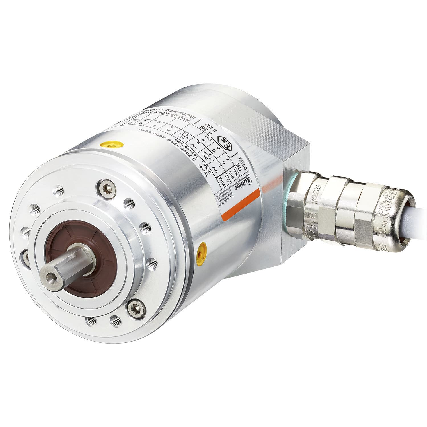 Encoder rotativo incremental - Sendix 7000 - KÜBLER GmbH - óptico / de ...