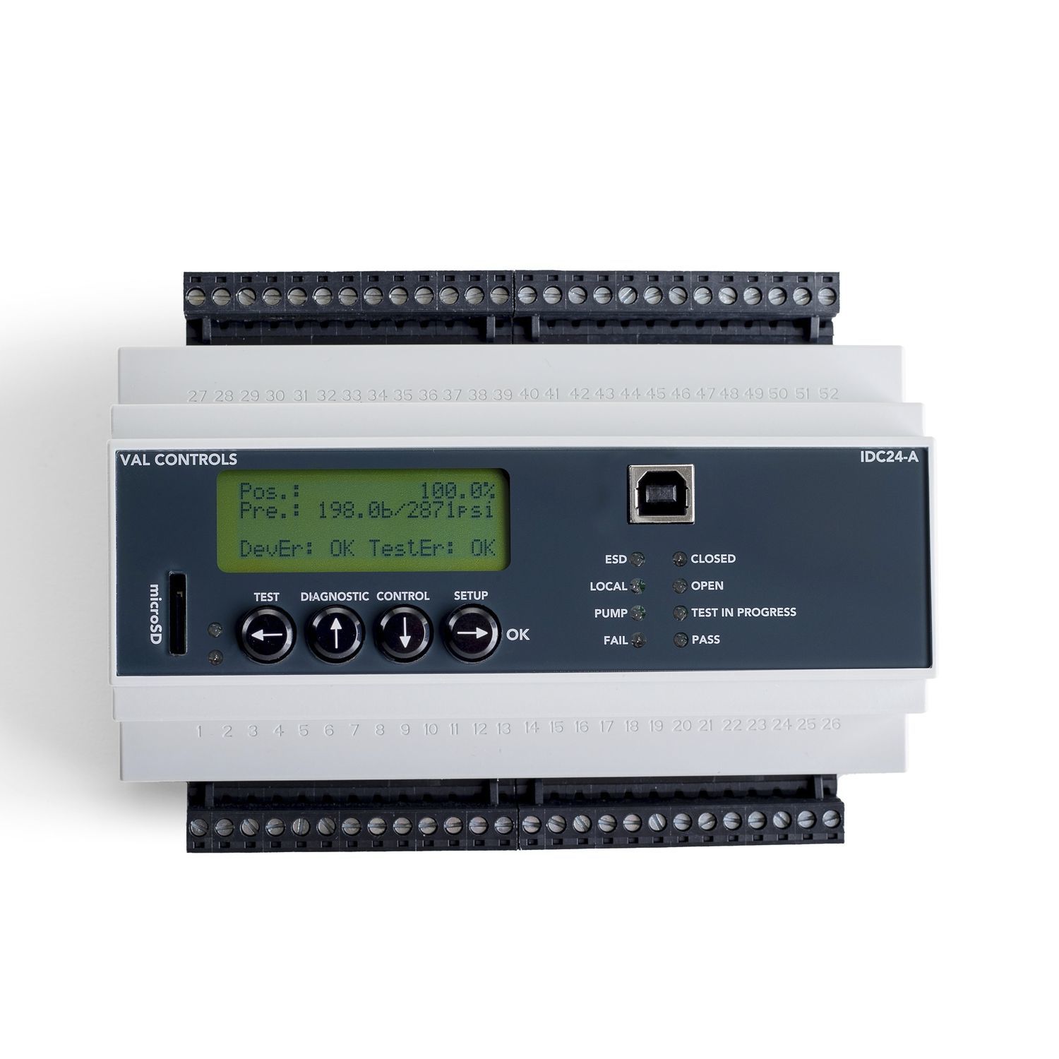 Controlador de válvula digital - IDC24-A series - Val Controls A/S - à ...