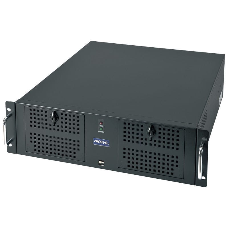 Gabinete para montagem em rack - RCK-308M2 - AICSYS Inc - 19" / 3U / 2U