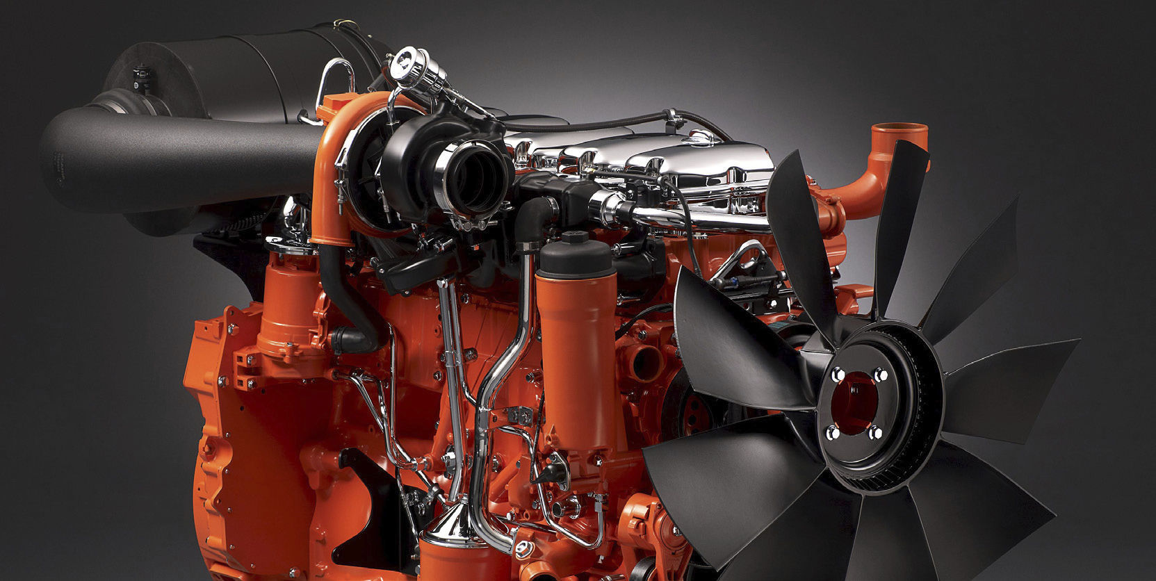 Motor a diesel - DC09 074A - SCANIA Industrial & Marine Engines - de 5 cilindros / turbo / em linha