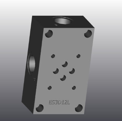 Bloco manifold hidráulico de 4 vias - ES3D12L - EUROFLUID HYDRAULIC SRL ...