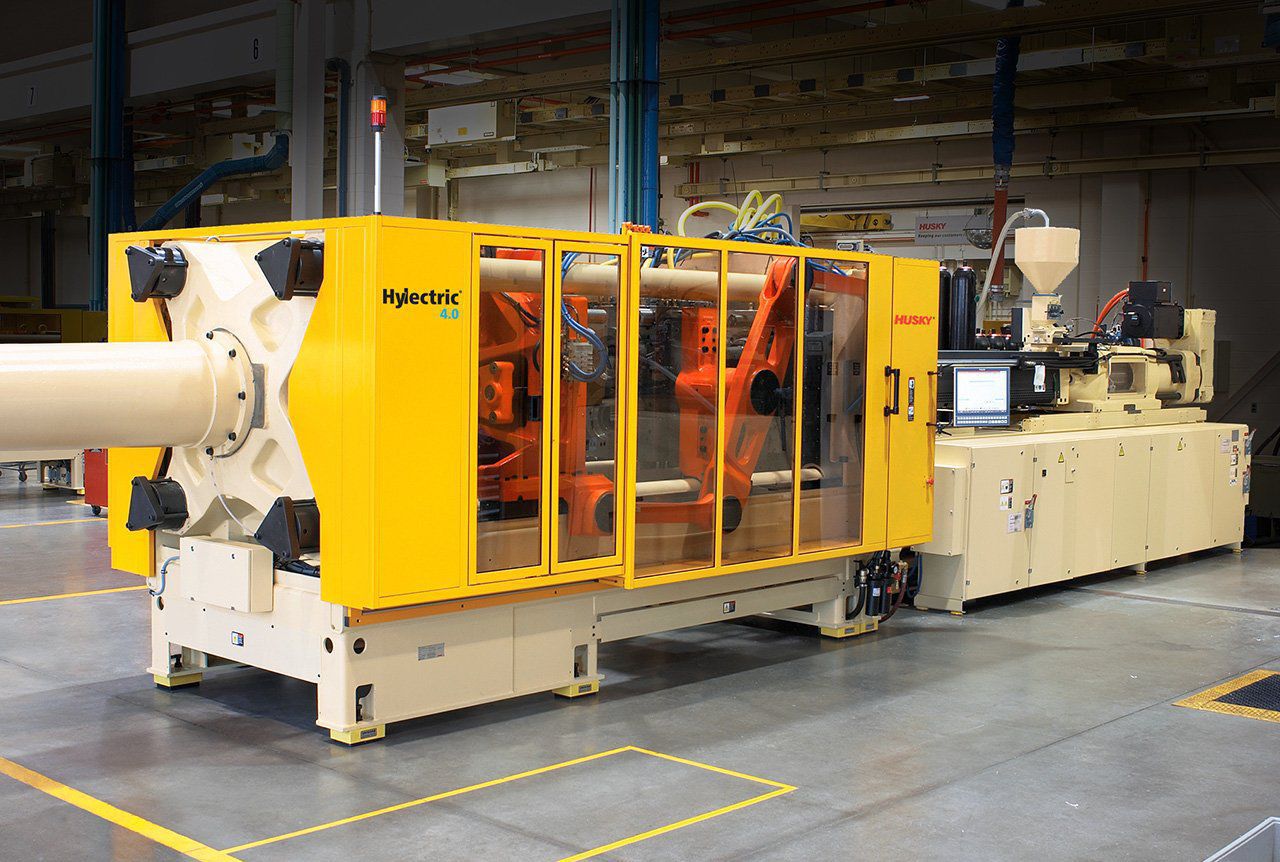Máquina injetora horizontal - Hylectric® - HUSKY INJECTION MOLDING ...