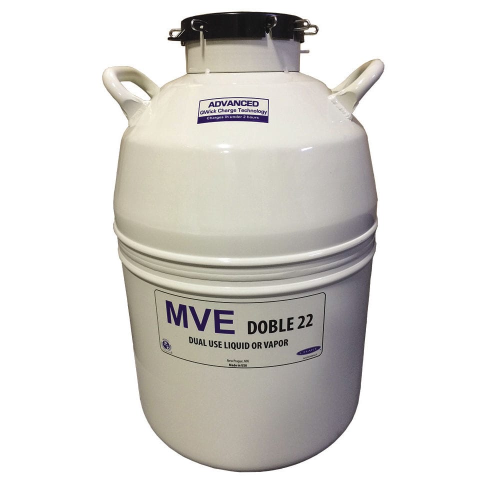 Tanque de armazenamento de nitrogênio líquido - MVE Doble Series - CHARTINDUSTRIES - criogênico