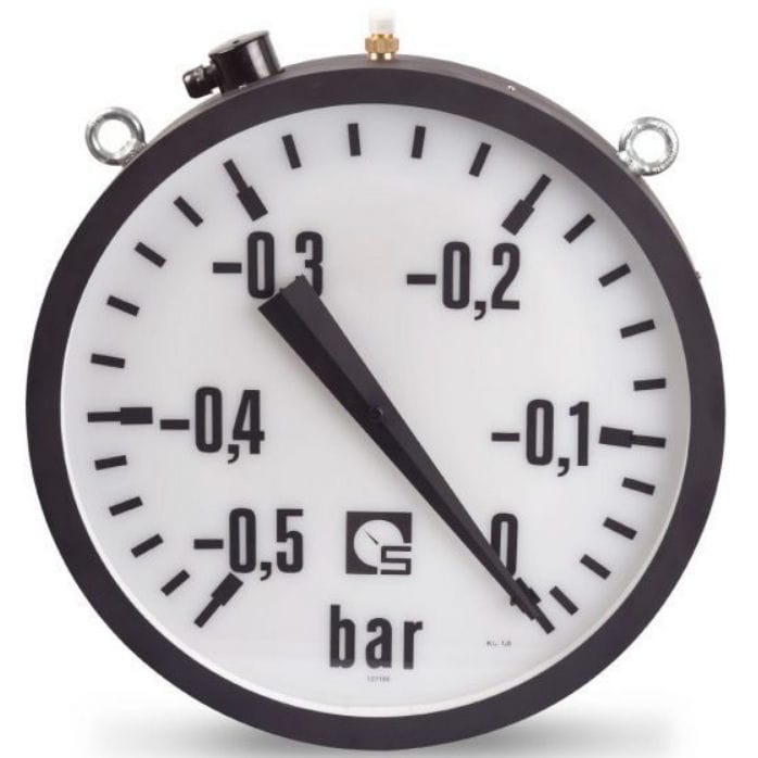 Manômetro com mostrador analógico - R 1000 - Schmierer GmbH - com rosca ...