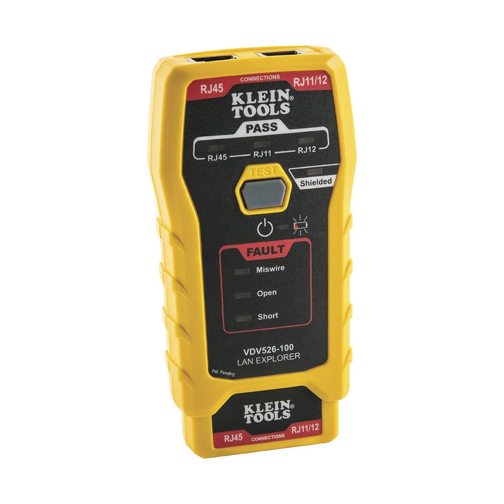 Testador de rede LAN - VDV526-100 - Klein Tools - de cabos / industrial ...