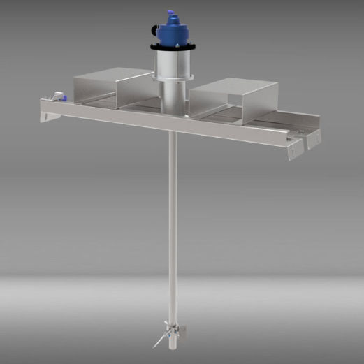 Misturador dinâmico - MONOMIX series - ITECH ITALIA - para contentor IBC