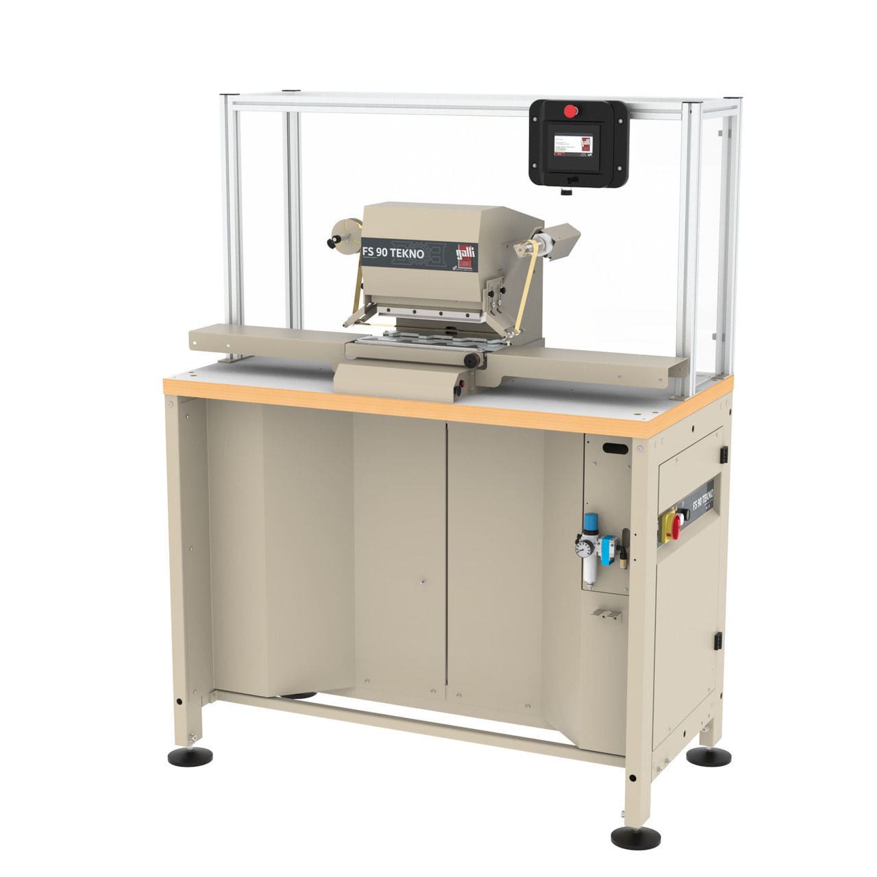 Máquina de gofragem para couro - FS 90 TEKNO - GALLI