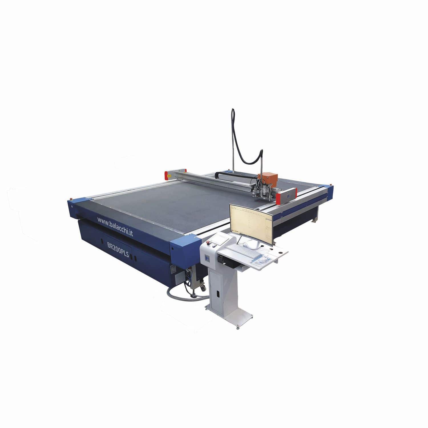 Máquina de corte CNC - BR-250-PLS - BALACCHI S.R.L. - com faca / para PVC / para espuma