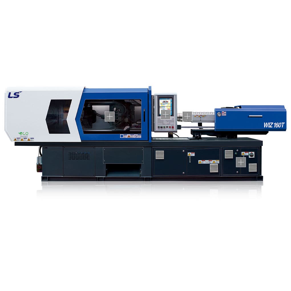 Máquina injetora horizontal - WIZ-T series - LS Mtron - híbrida