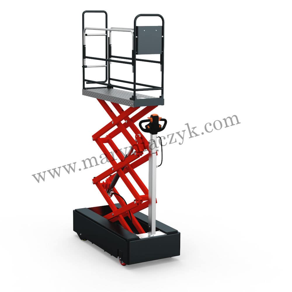 Plataforma elevatória tipo tesoura móvel - HORTIDRIVE 3.6 - My Hooks ...