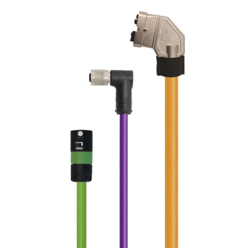 Cabo montado de extensão - 8BC series - IC AUTOMATION - de sinal / para ...