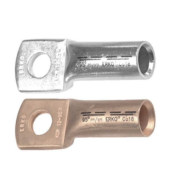 Terminal elétrico fêmea - KCR series - Erko - tubular / em cobre