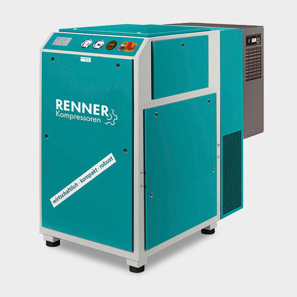 Grupo compressor de ar - Renner, BOGE - GTL-Packaging - estacionário