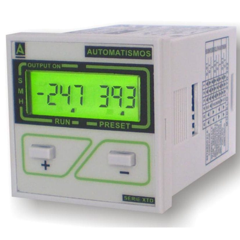 Relé temporizador digital - XTD 308 - Automatismos Control y ...