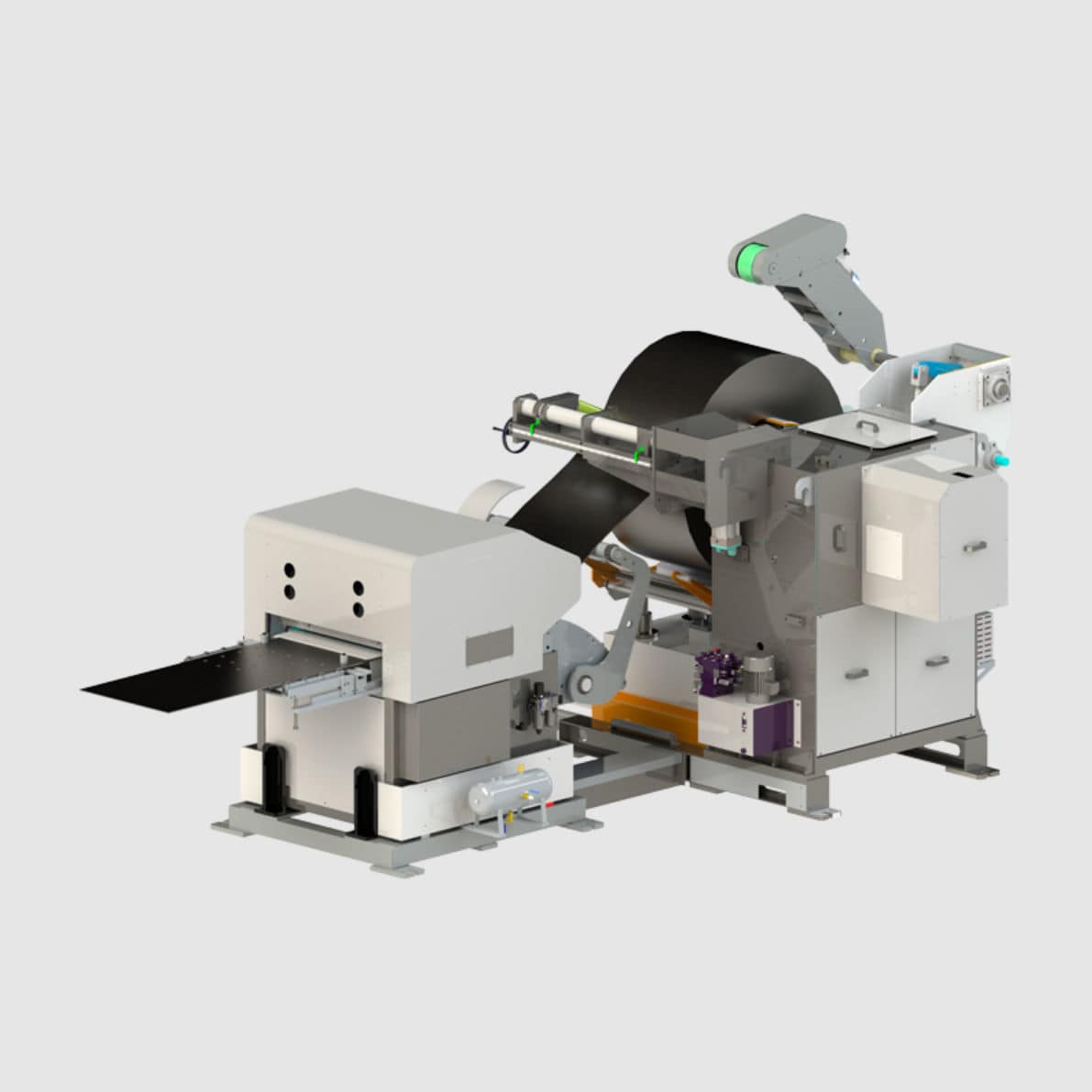 Desenrolador automático - Wuxi Kelai NC Machine Tool CO.,Ltd - para chapa