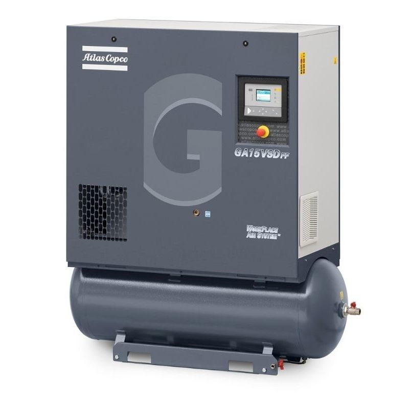 Compressor de parafuso - GA 15 -30 - Atlas Copco Kompressoren und Drucklufttechnik GmbH - de ar ...