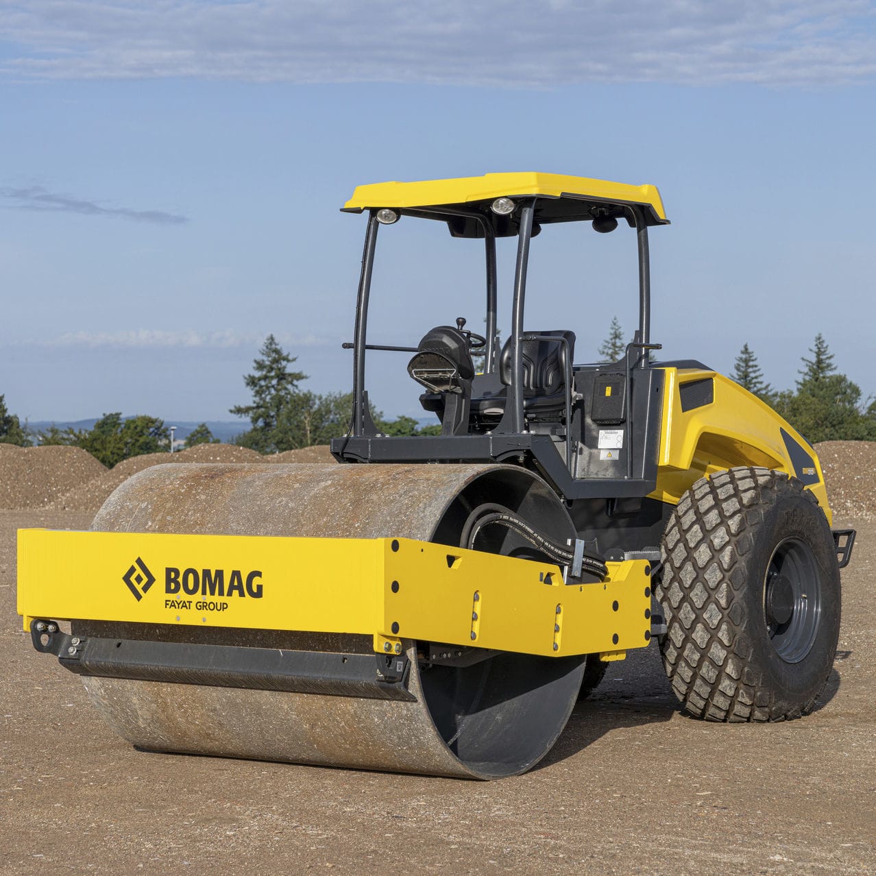 Rolo compactador monocilíndrico - BW 212 D-5 SL - BOMAG - robusto ...