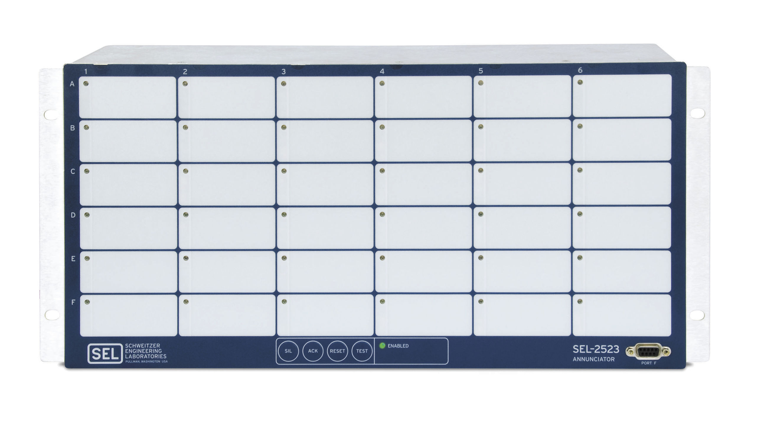 Indicador de alarme para montagem em rack - SEL-2523 - Schweitzer ...