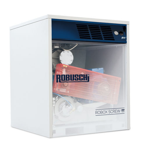 Grupo compressor de ar - ROBOX series - ROBUSCHI - de parafuso ...