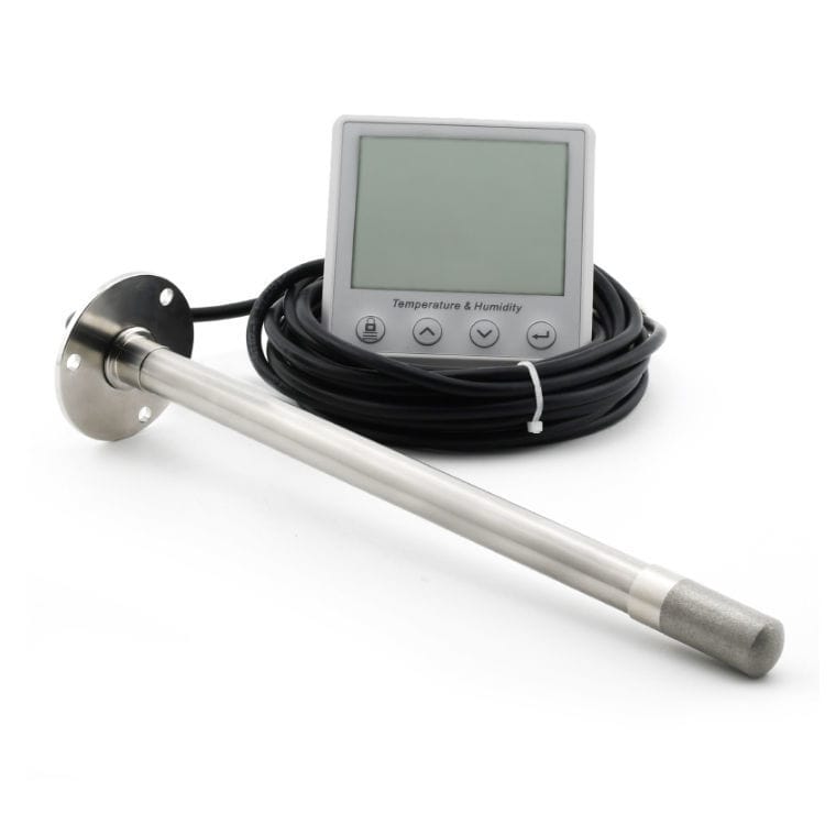 Sensor de umidade e temperatura relativa - HT-802C - HENGKO Technology Co., Ltd. - de parede ...