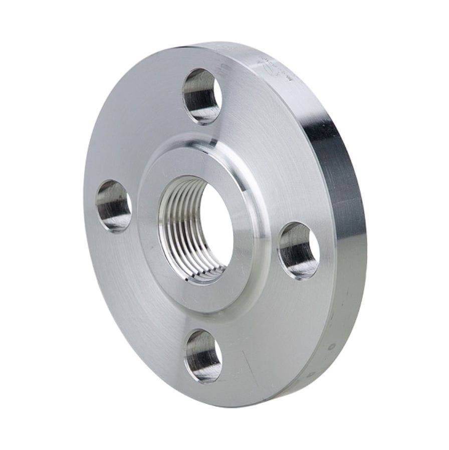 Flange com rosca - Pirped International - para tubos / em aço / forjado