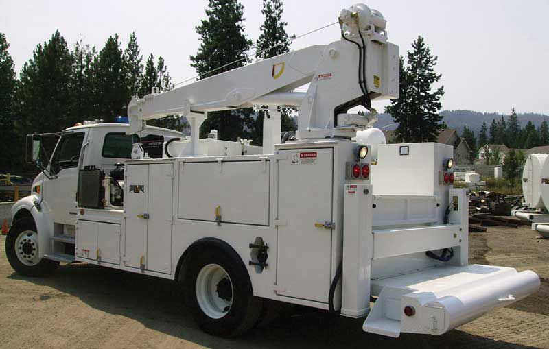 Caminhão para cargas pesadas - Ground Force Worldwide - com 3 eixos ...